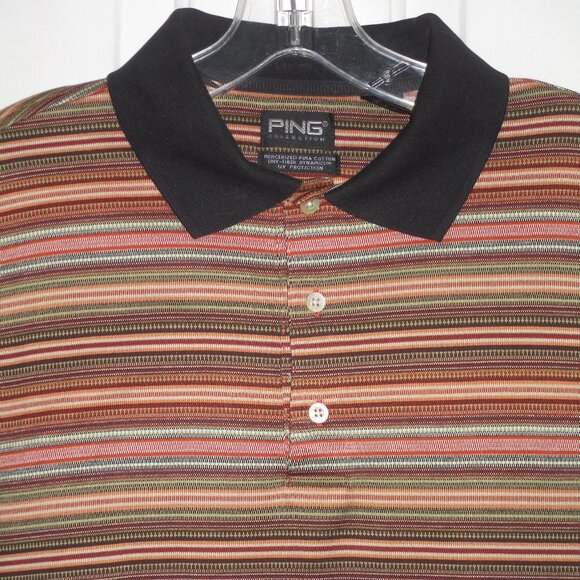 Ping | Shirts | Ping Mens Ss Earthtone Pima Cotton Golf Polo Shirt Size ...